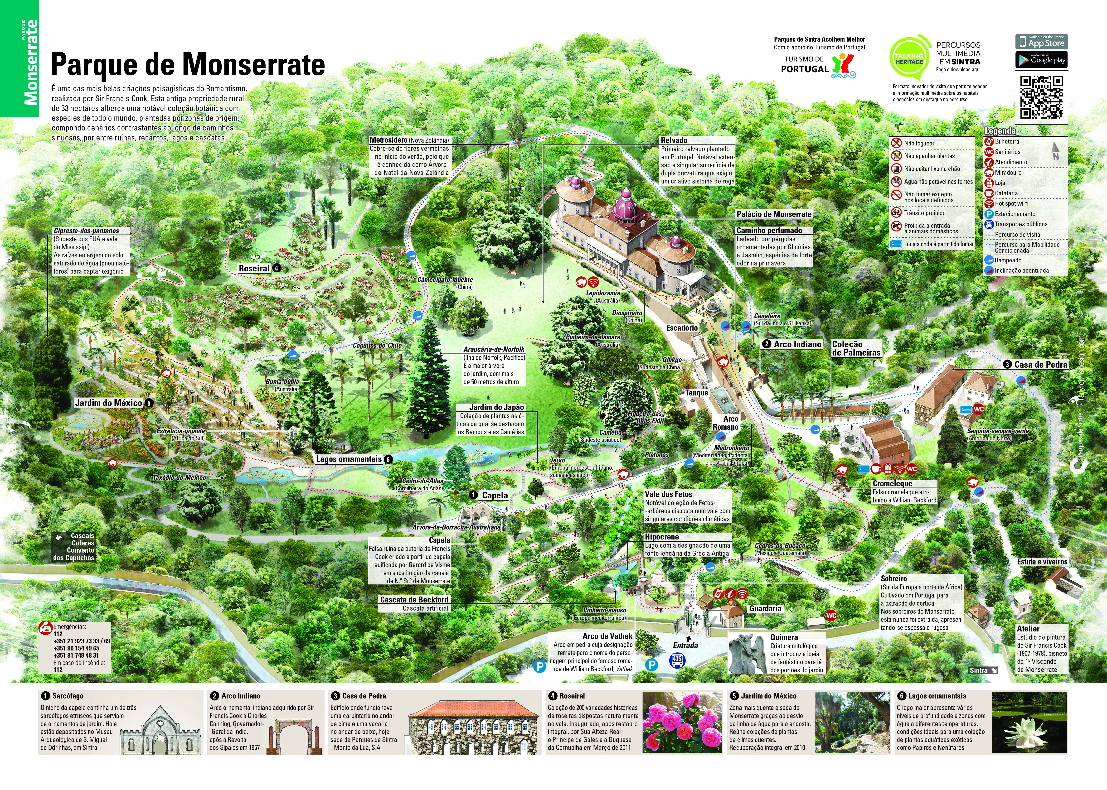 Acessibilidade: Parque e Palácio de Monserrate - Sintra