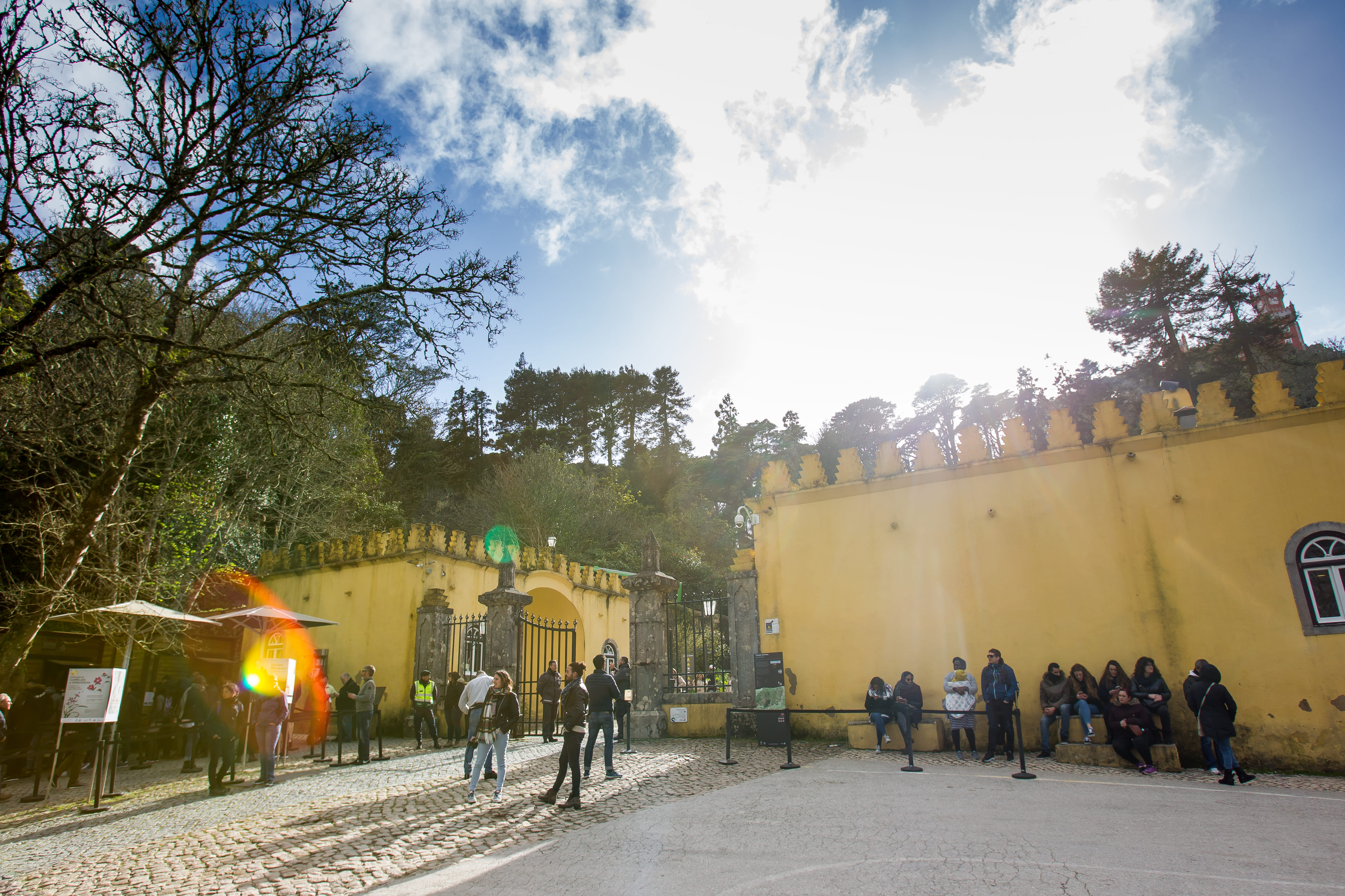 Requalificação da entrada principal do Parque da Pena