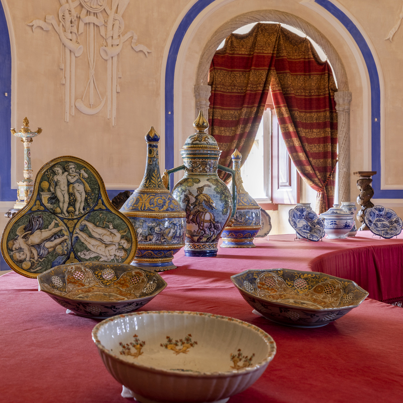 Stag Room at the Palace of Pena restored to its original glory and once ...