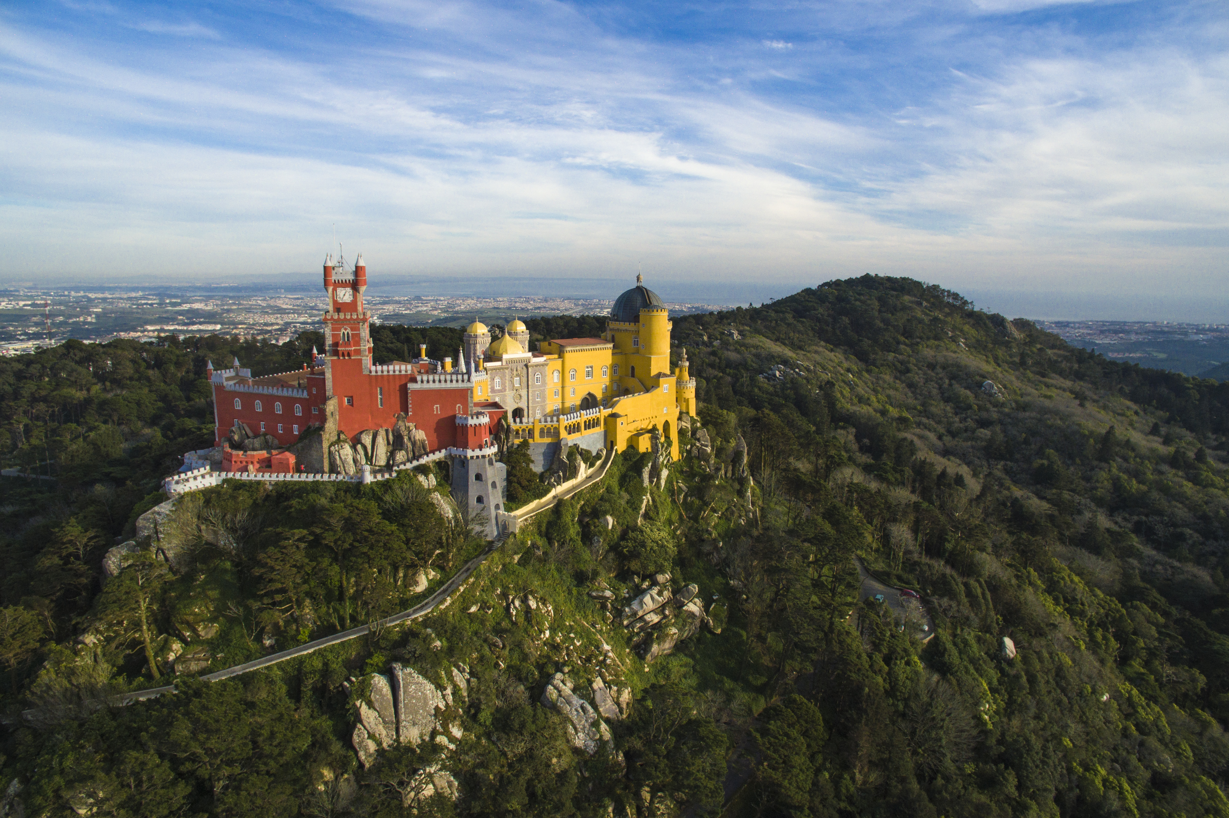 Maps of the parks and monuments of Sintra